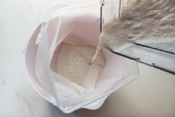 Easy 4 Step Nut or Seed Milk + How to Use Leftover Pulp - Well Rooted