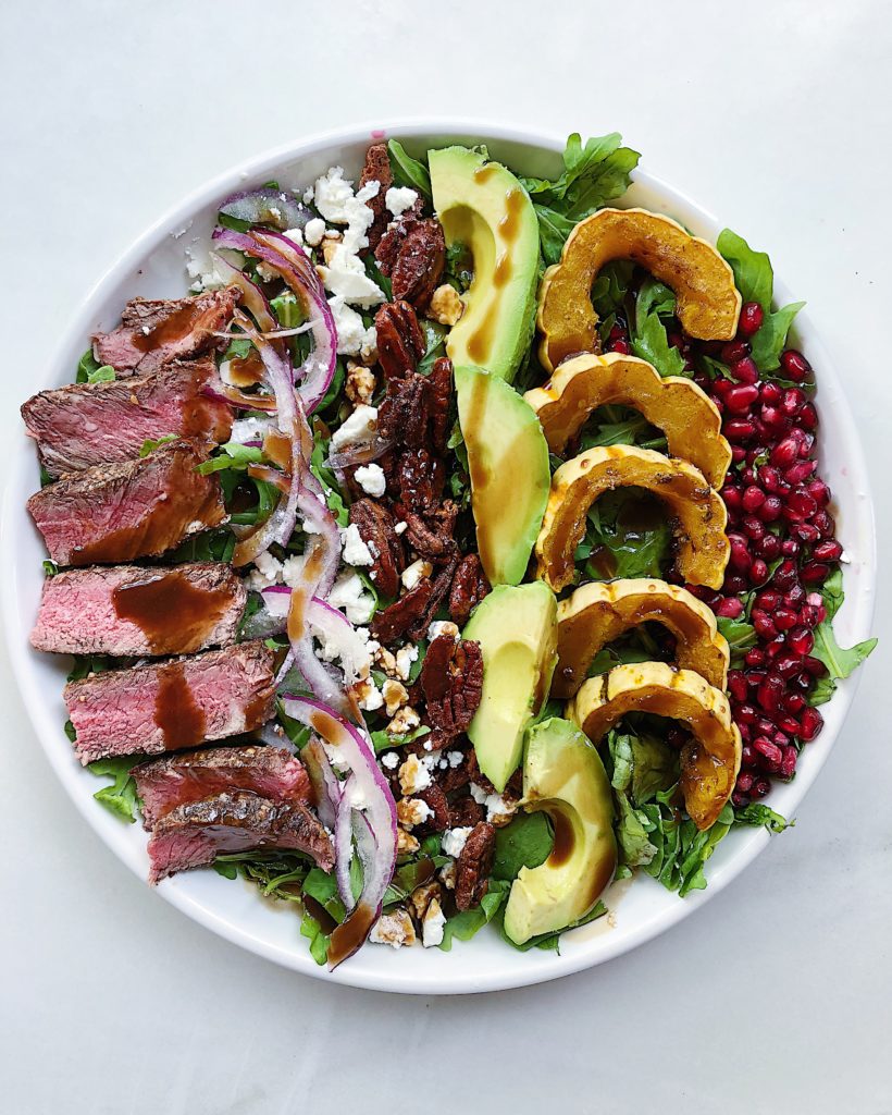 Winter Harvest Steak Salad {Paleo + GF} - Well Rooted